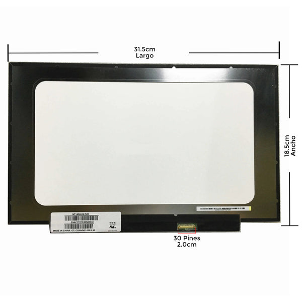 Pantalla LCD 14.0 (1366X768) 0 Pixeles Dañados, Compatible con ...